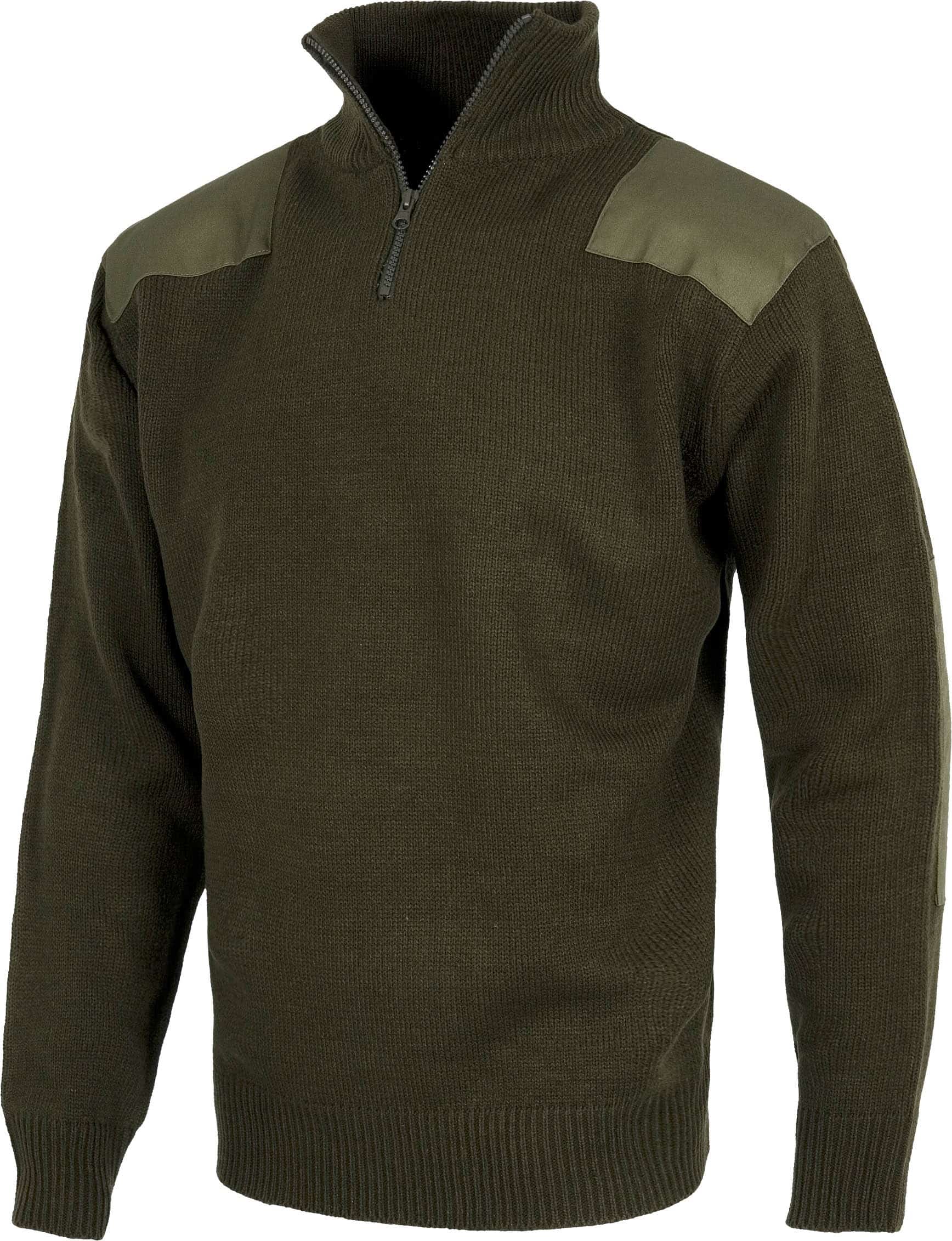 Jersey de trabajo industrial con refuerzo en hombros y codos 100% ...